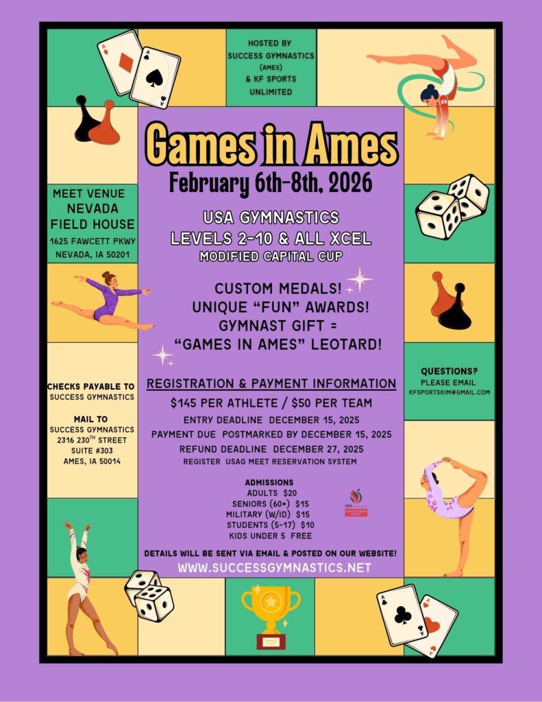 Hosted Meets - SUCCESS Gymnastics